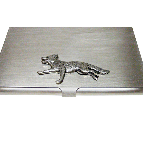 Kiola Designs | Accessories | Running Fox Business Card Holder | Poshmark